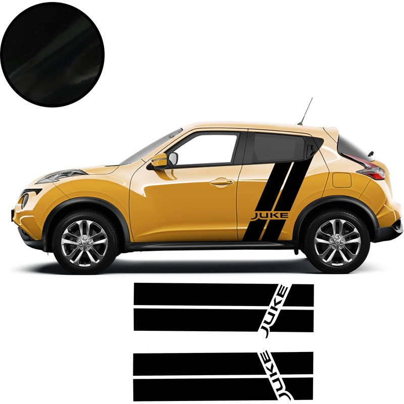 NISSAN JUKE Doubles Bandes latérales- - Kit Complet - voiture Sticker ...
