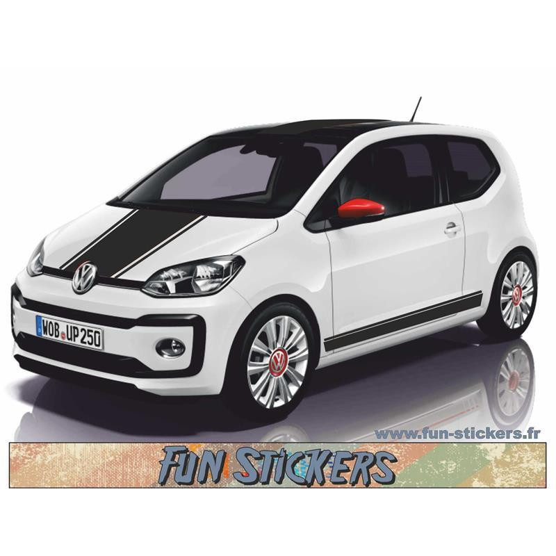 Volkwagen VW Up bandes capot toit hayon latérales - - Kit Complet ...