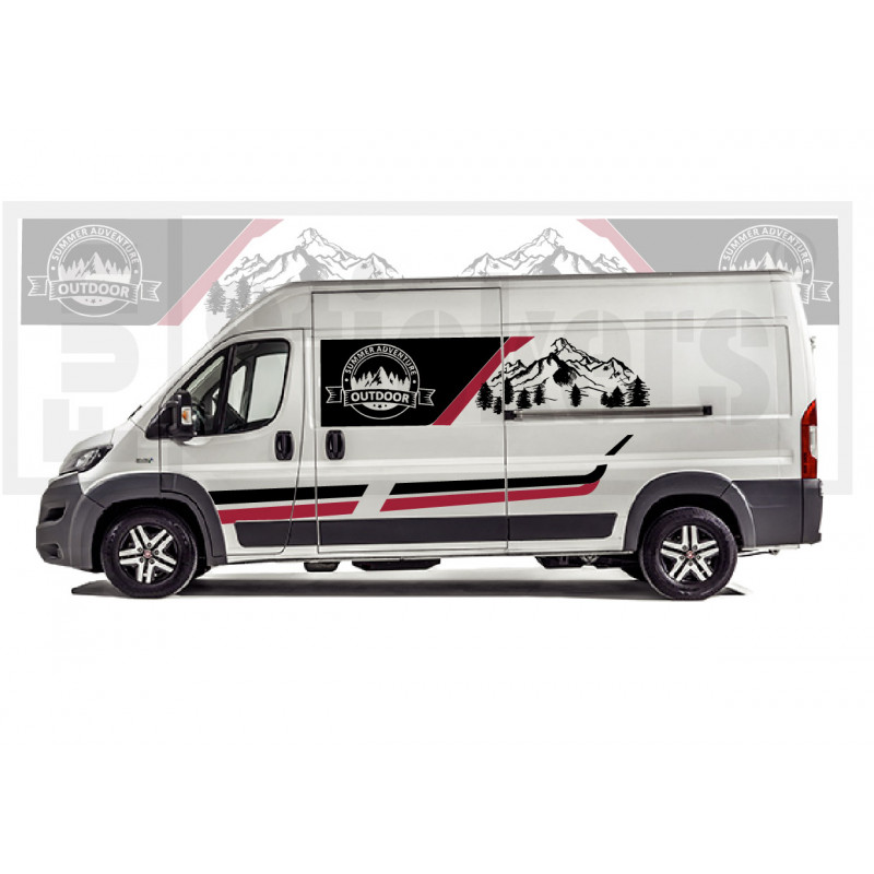 Fiat ducato Camper Adventure montagne kit - Kit Complet - voiture ...