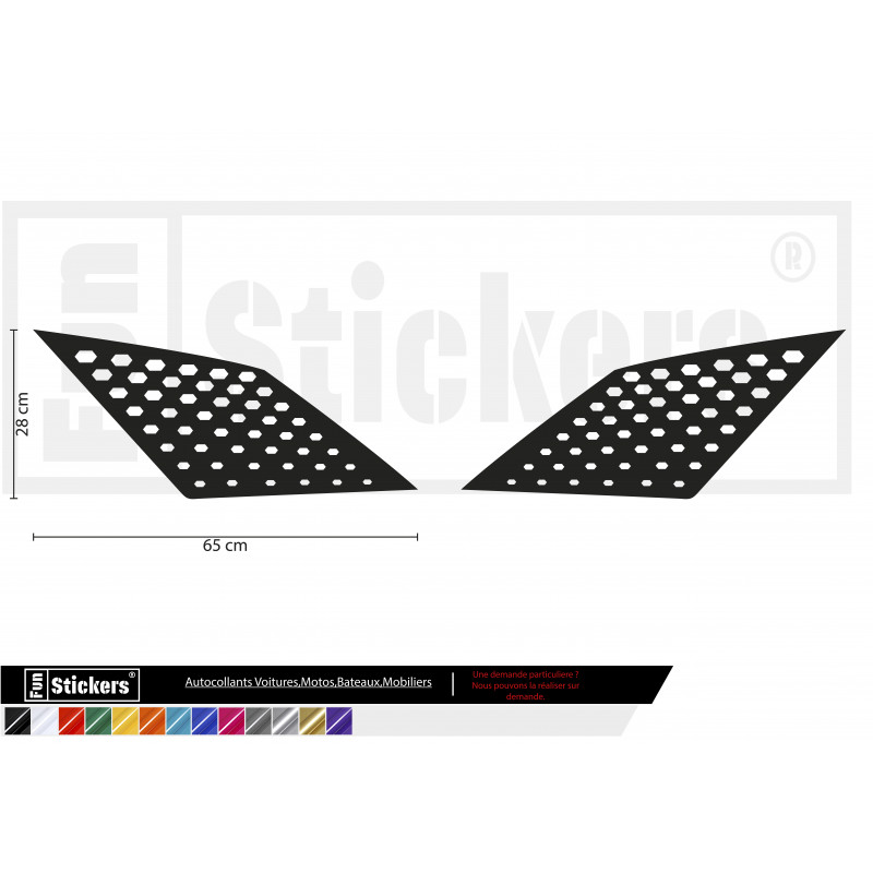 VW ID.3 - Déco - Tuning Sticker Autocollant Graphic Decals